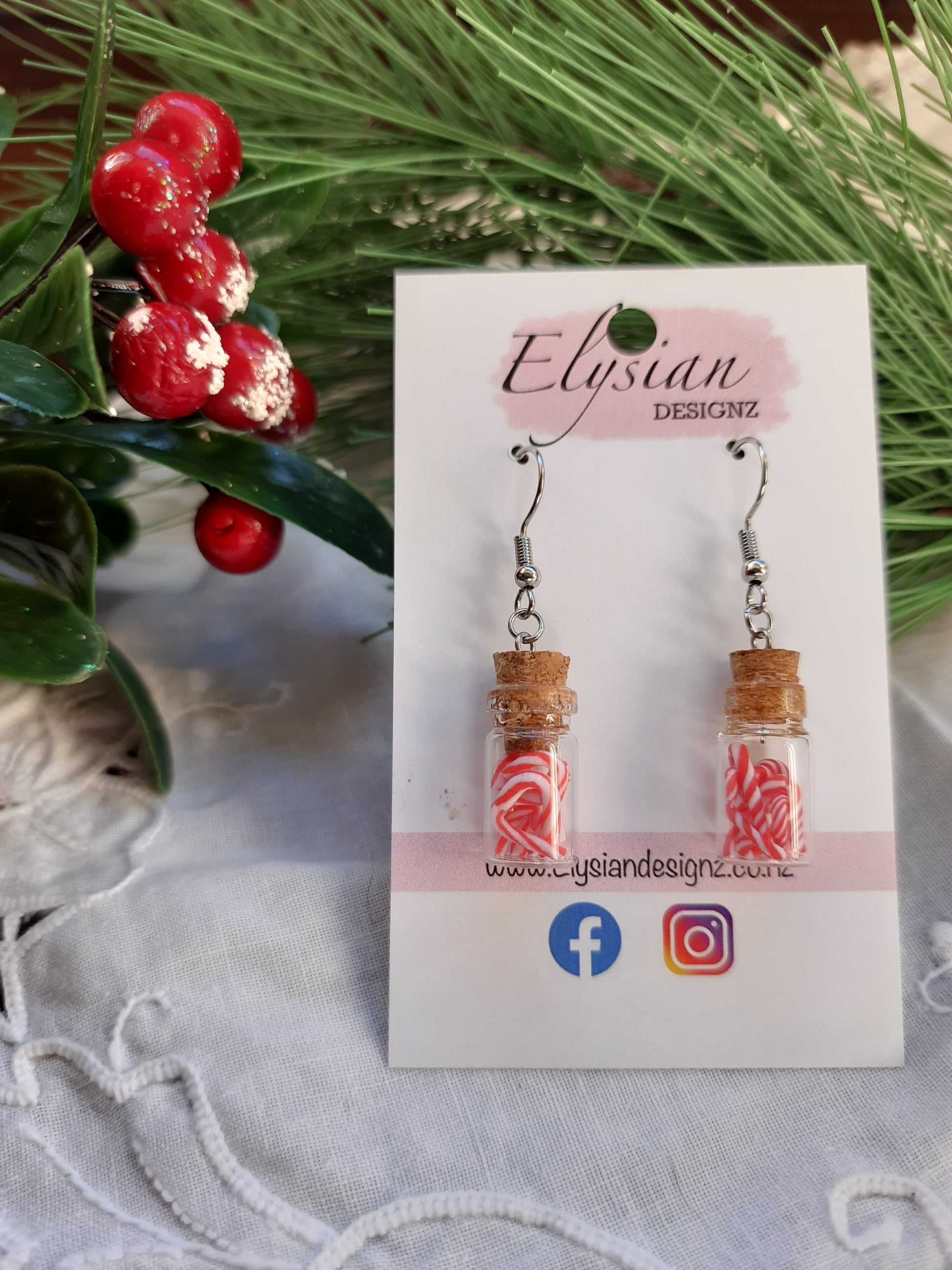 Mini Christmas Sweet Treats Bottles – Elysiandesignz